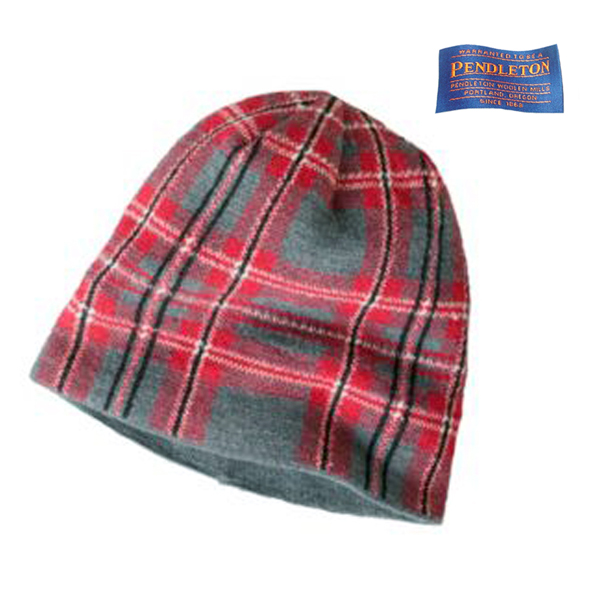 ペンドルトン ウォッチ キャップ（スチュワート チャコール タータン）/Pendleton Watch Cap キャップ